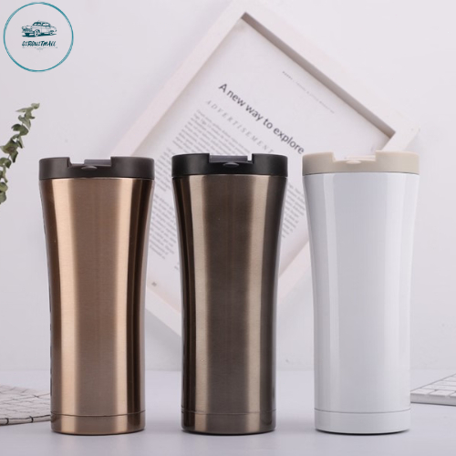 Jual Termos Air Panas Vacum Cup Tumbler Stainless Polos 500ml | Shopee ...