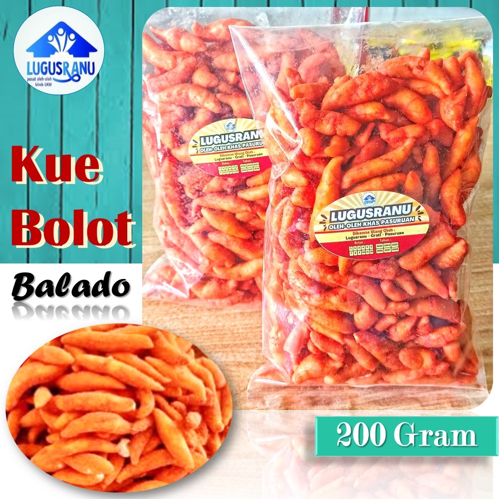 Jual Bidaran Camilan Bolot Balado Makanan Ringan Pedas Sedap Dan Renyah ...