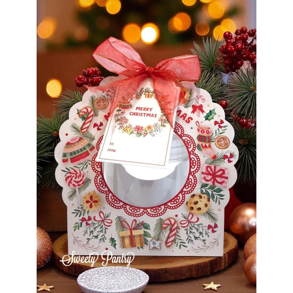 Jual 10 PCS - Box hampers Sleeve natal kotak packaging Christmas ...