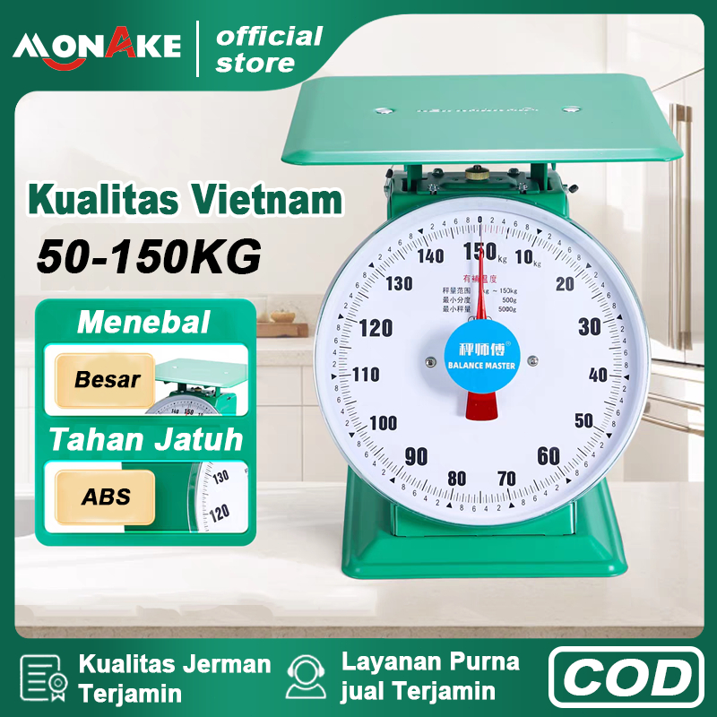 Jual MONAEK Vietnam 2-150KG Timbangan Manual Jarum Kapasitas Spring ...