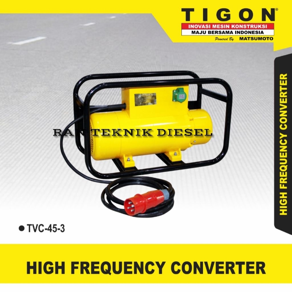 Jual High Frequency Converter / Alat Pengubah Frekuensi Listrik TIGON ...