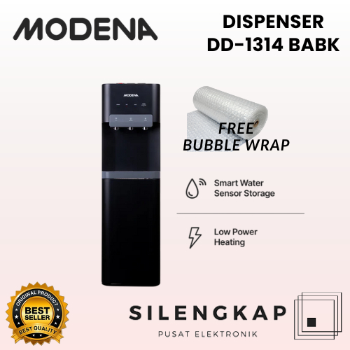 Jual Modena Water Dispenser DD 65 L Hitam Garansi Resmi / 1314 BABK ...