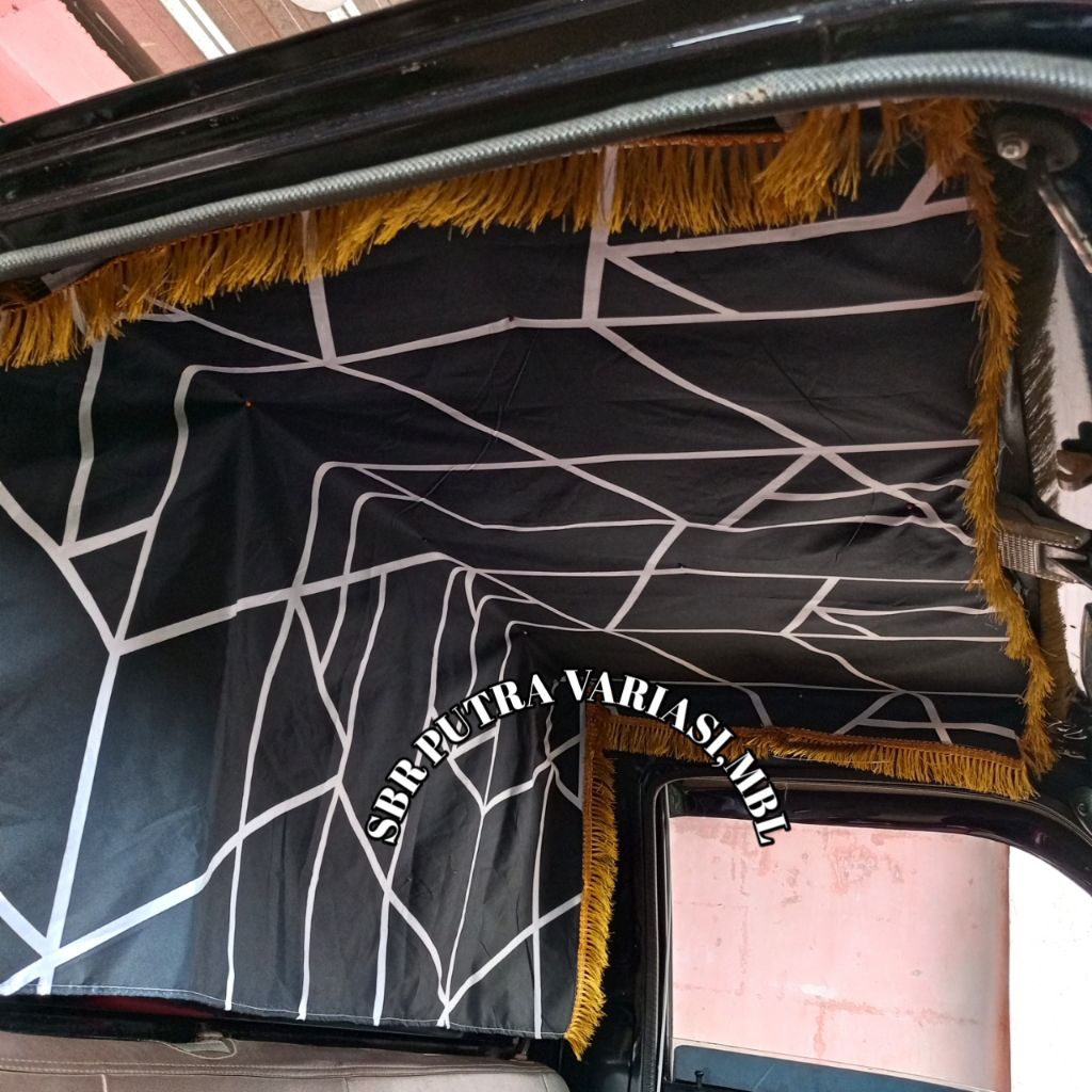 Jual kain plapon atap kabin mobil pickup truk Hino Fuso tronton/ plafon ...
