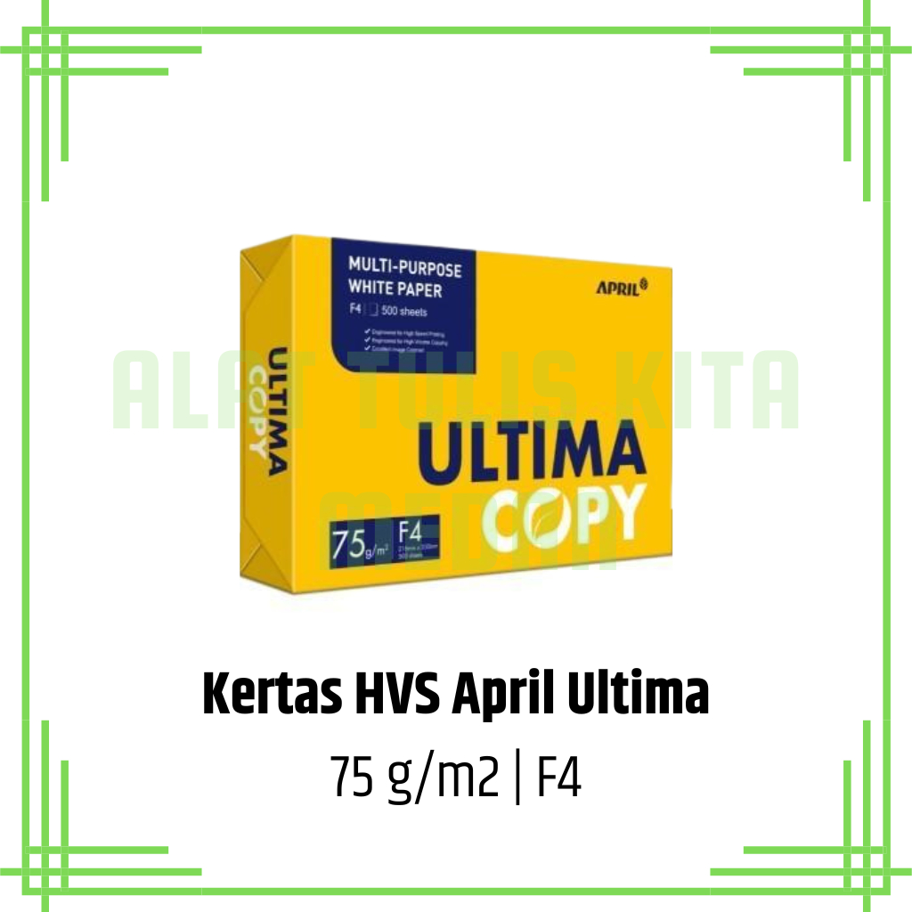 Jual (1 Rim) Kertas HVS F4 Folio April Ultima Copy 75gr | Shopee Indonesia