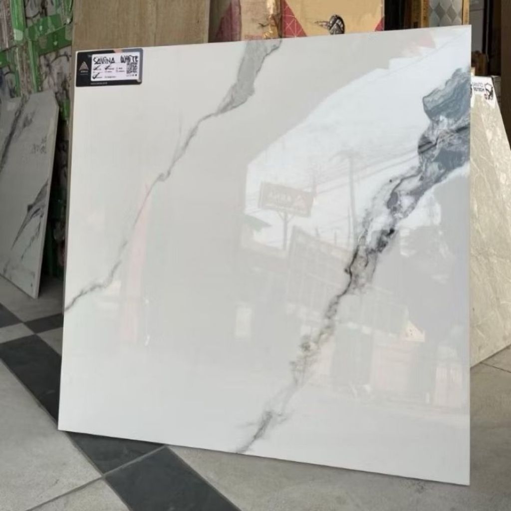 Jual Granit Arna 60x60 Savina White Export | Shopee Indonesia