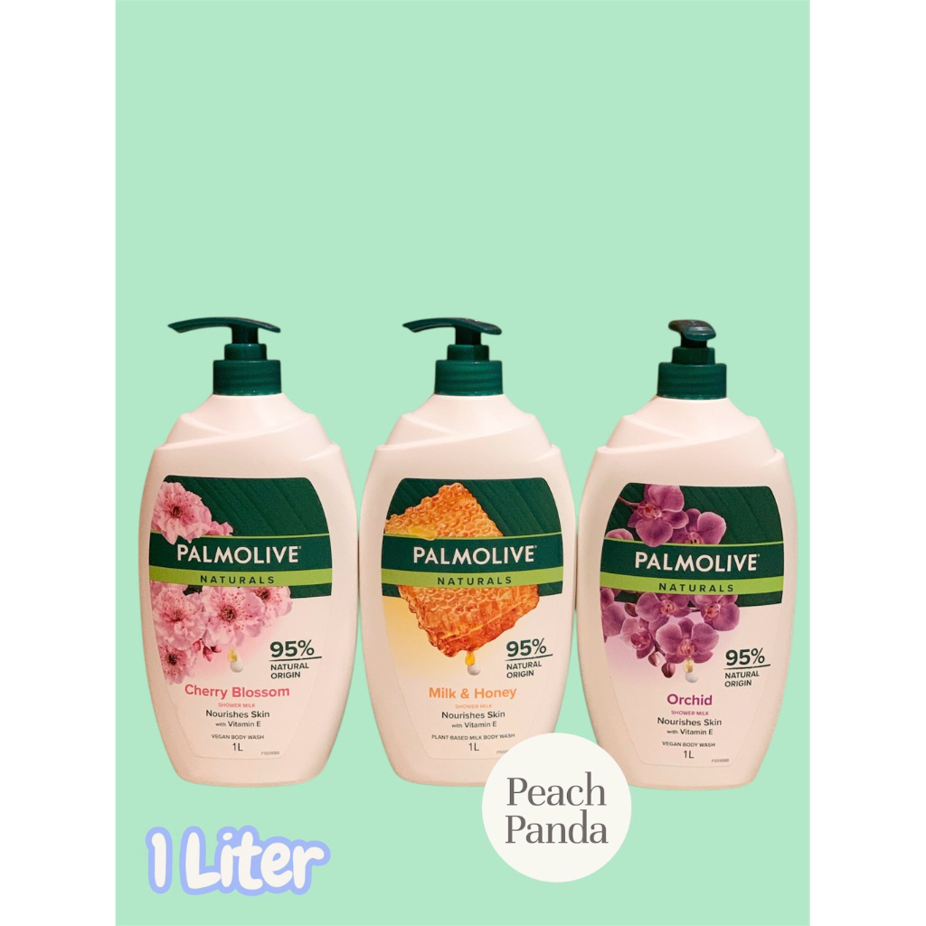 Jual Palmolive Naturals Shower Gel 1L || Palmolive Sabun Mandi Cair ...