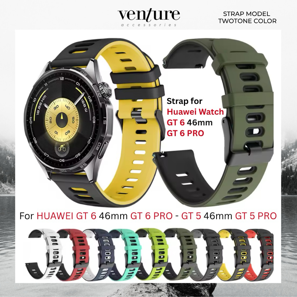 Jual STRAP TALI JAM HUAWEI WATCH GT 6 46MM GT 6 PRO GT5 46MM GT 5 PRO ...