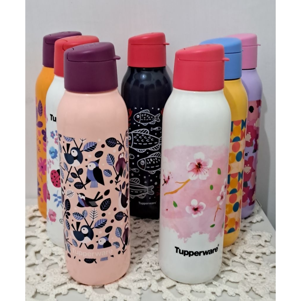 Jual NEW - Botol Eco Fancy Flip 750ml Tupperware (satuan) | Shopee ...