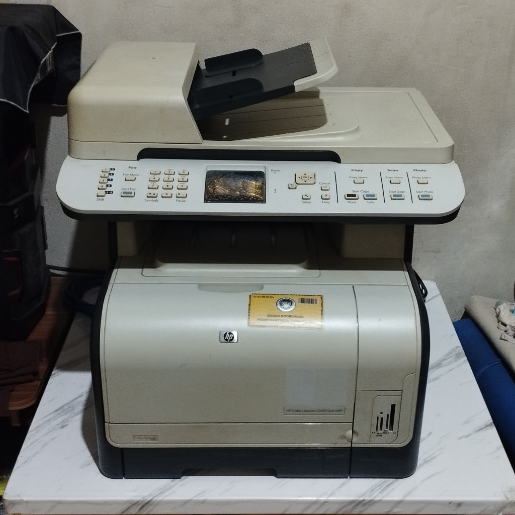 Jual Printer Laser HP Color LaserJet CM1312nfi MFP CM1312 AIO Print ...