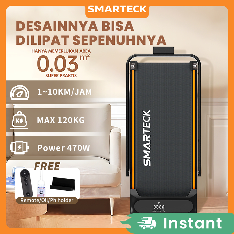 Jual Smarteck SMT01 Elektrik Treadmill Alat Fitness Treadmill Listrik ...