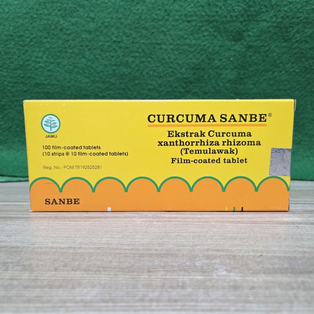 Jual Curcuma Sanbe Suplemen Kesehatan 1 strip (10 butir) | Shopee Indonesia