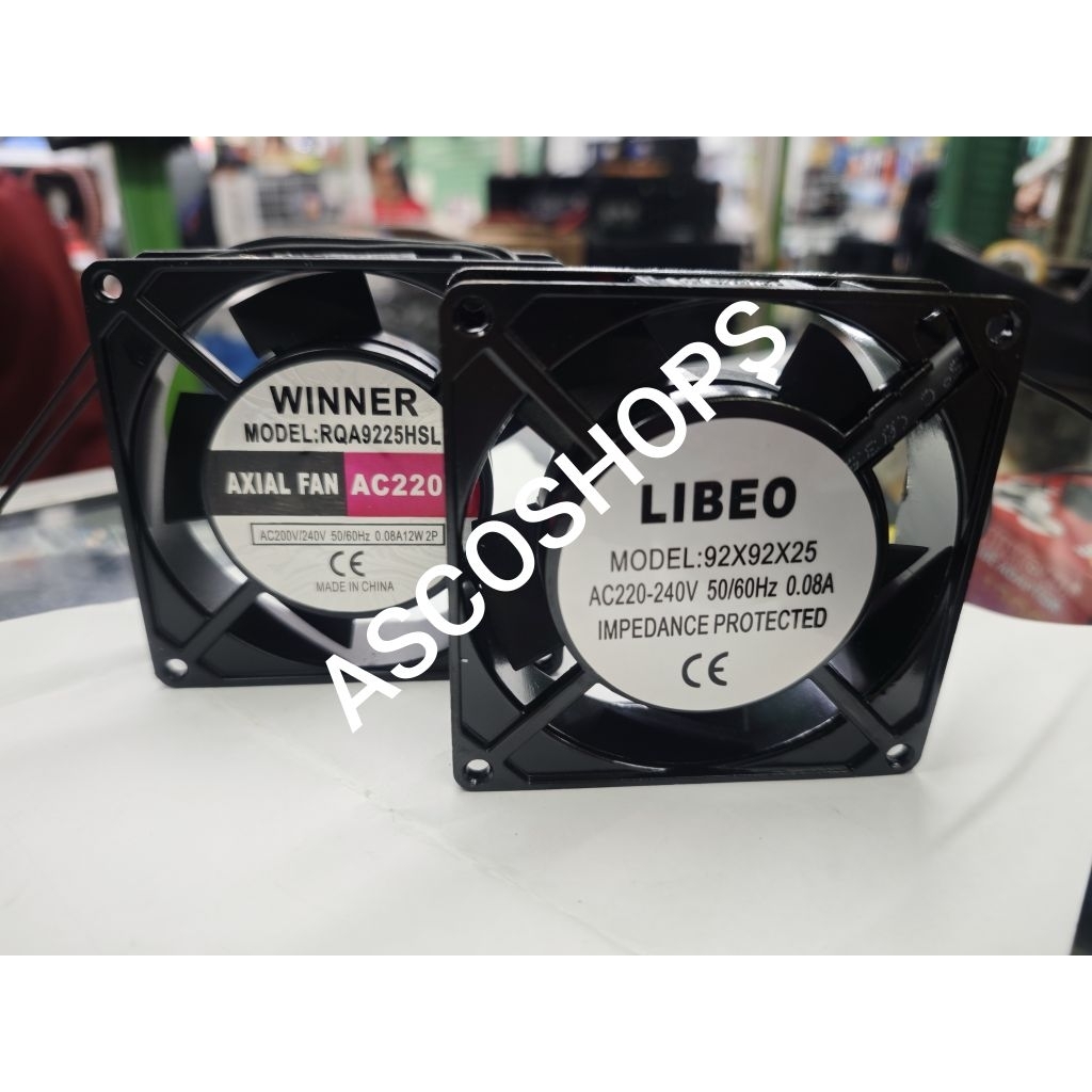 Jual Kipas pendingin 9 x 9cm 220V AC fan panel 9x9 cm 220 V Cooling fan ...