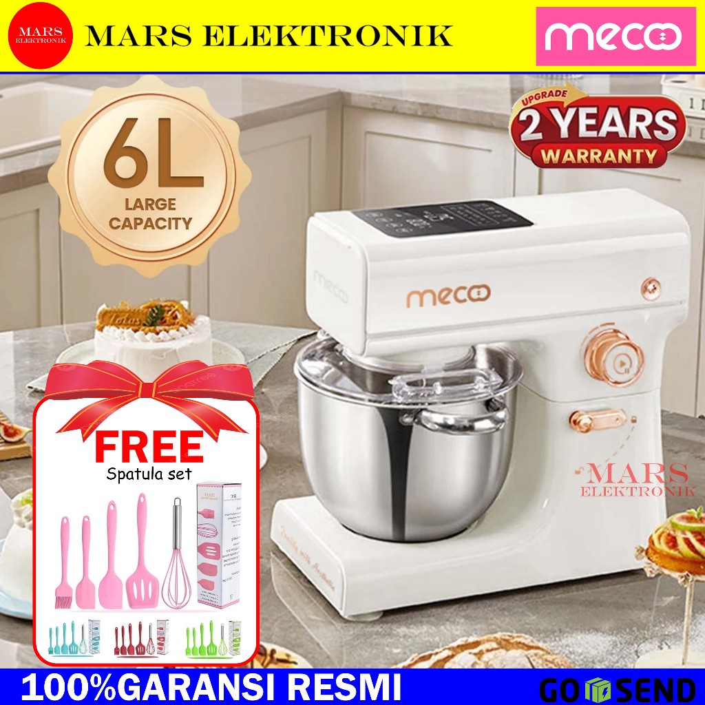 Jual MECOO AESTHETIC PREMIUM STAND MIXER - MC-6101 - KAPASITAS 6 LITER ...