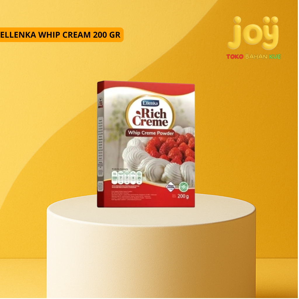 Jual Ellenka Rich Creme Whip Cream Powder 200g | Shopee Indonesia