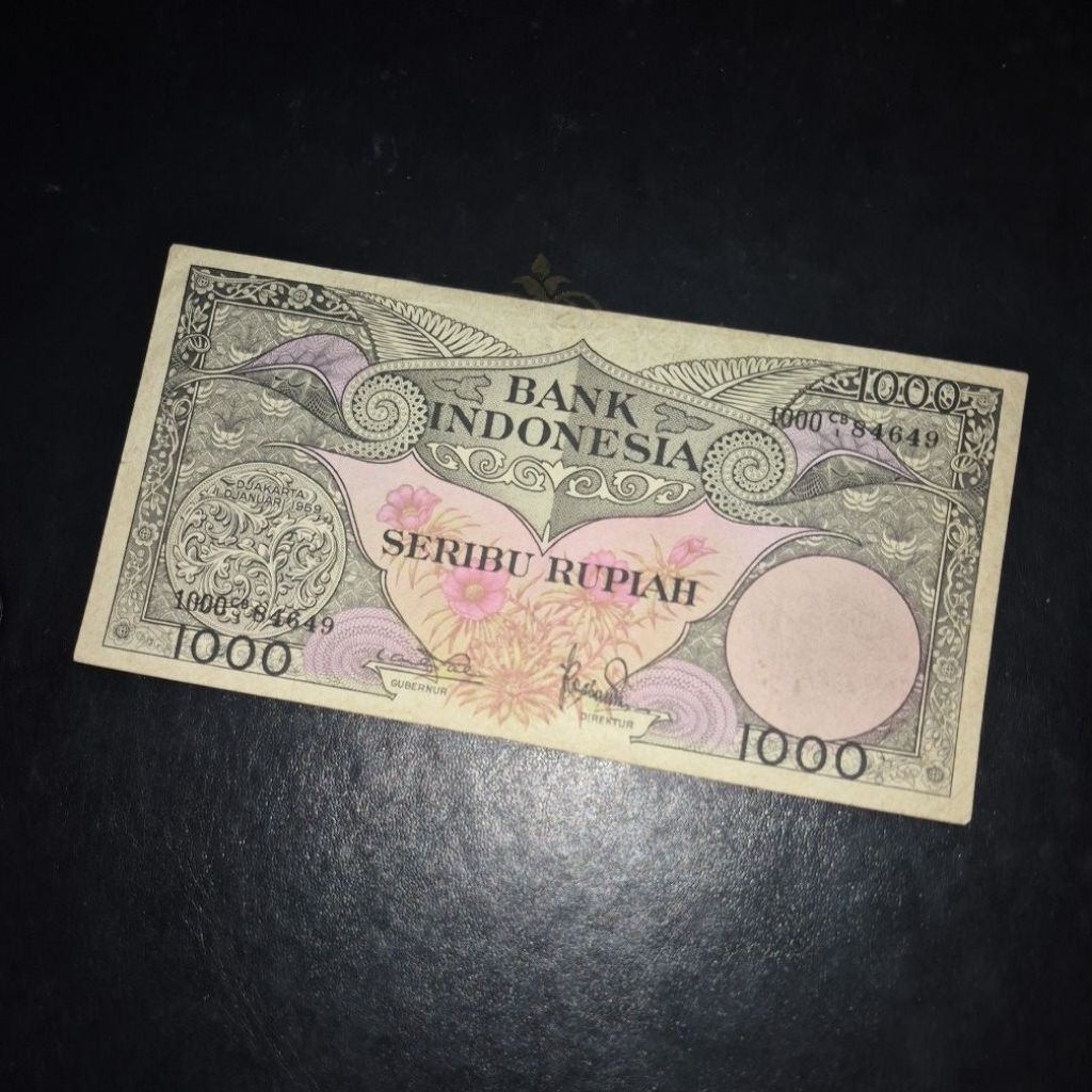 Jual Uang Kuno Seri Bunga Pecahan 1000 Rupiah | Shopee Indonesia