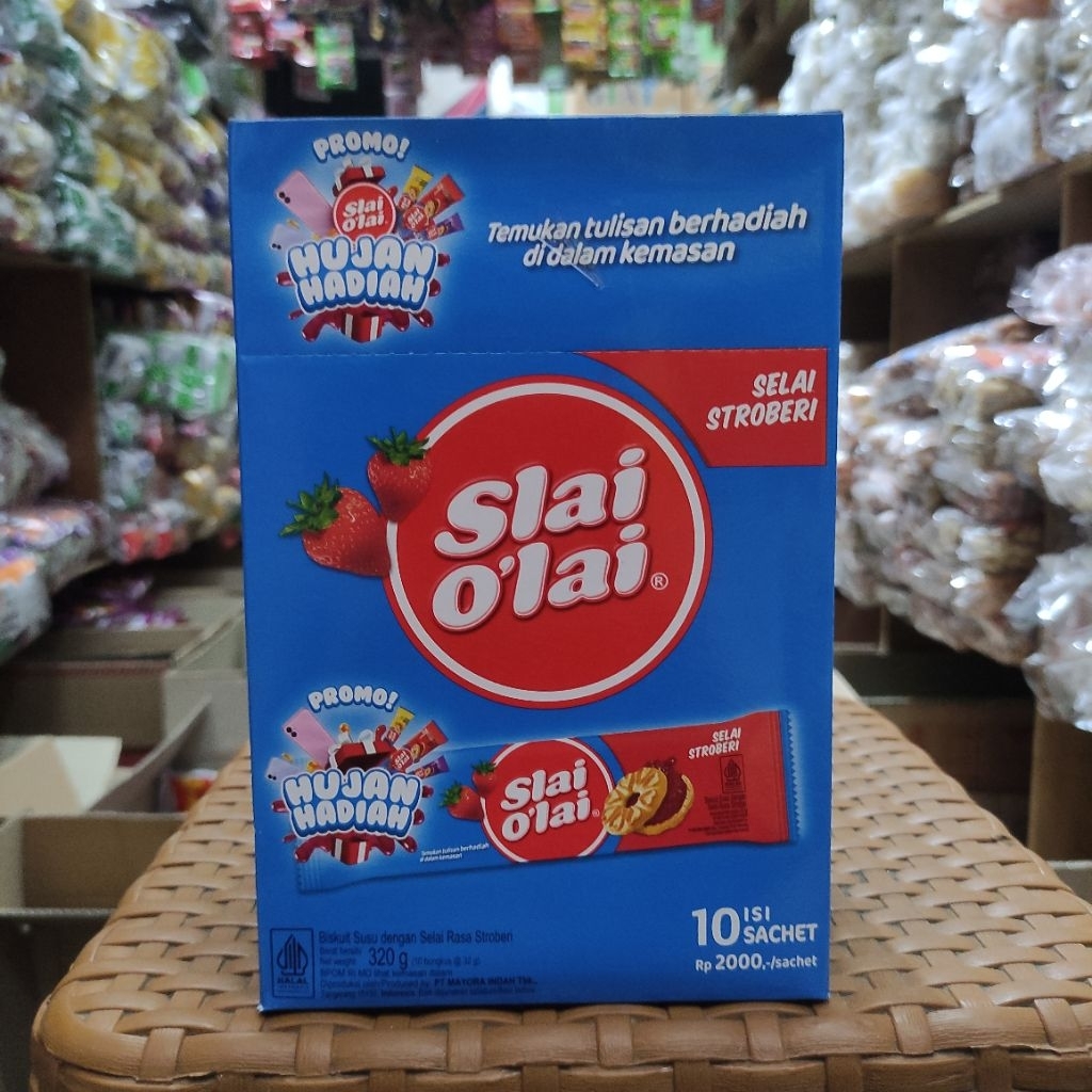 Jual Slay Olay Box Strawberry Isi 10Pcs x 24gram | Shopee Indonesia