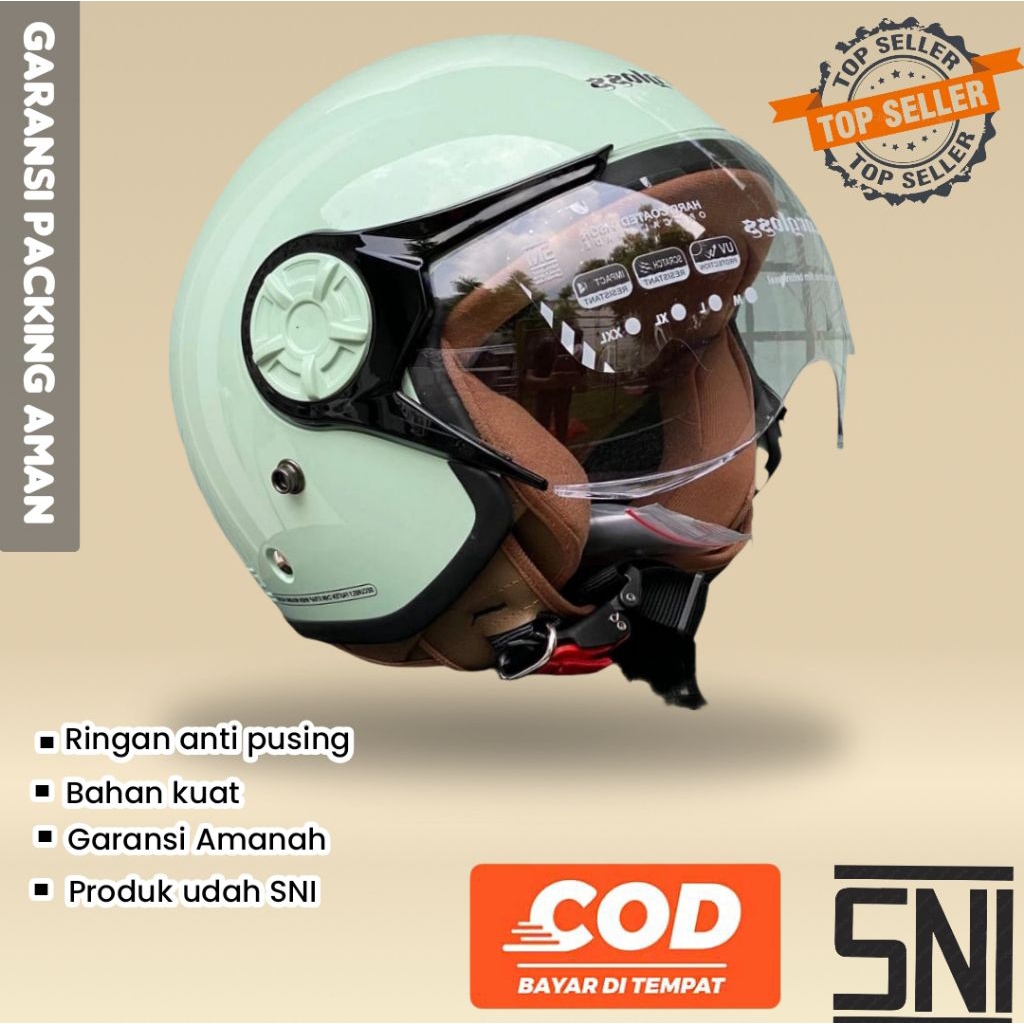 Jual Helm YRH Cargloss Hijab Premium Hijab YRH | SNI | | Shopee Indonesia