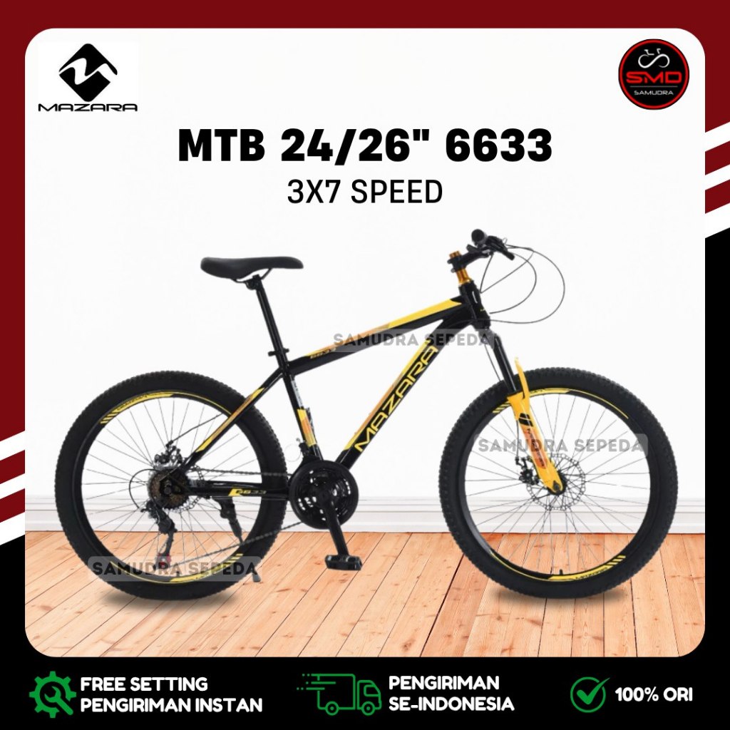 Jual Sepeda Gunung MTB 24 / 26 / 27.5 Merk FOSTER 5522 / 5577 / 6657 ...