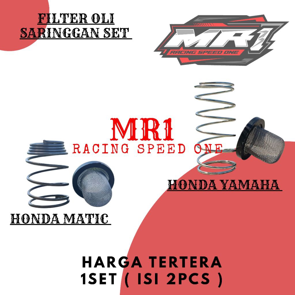 Jual [ PER + SARINGAN ] Filter Oli Set Per All Matic Beat Vario Scoopy ...
