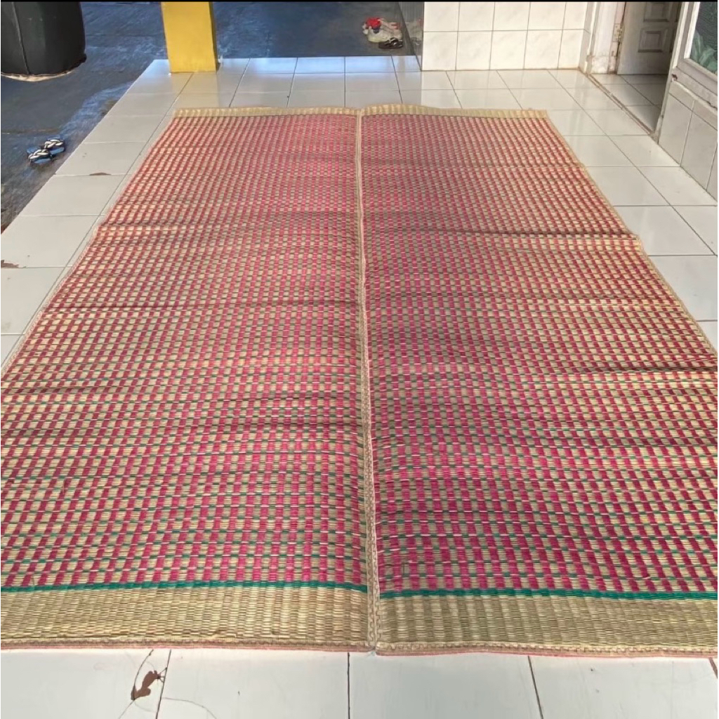 Jual TIKAR MENDONG 75 (150x200cm) ASLI JUMBO TEBAL SAMAK TIKAR TENUN ...