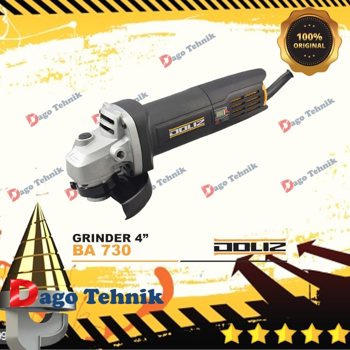 Jual Mesin Gerinda Tangan Potong Besi 4 DOLIZ BA 730 BA730 720 watt ...