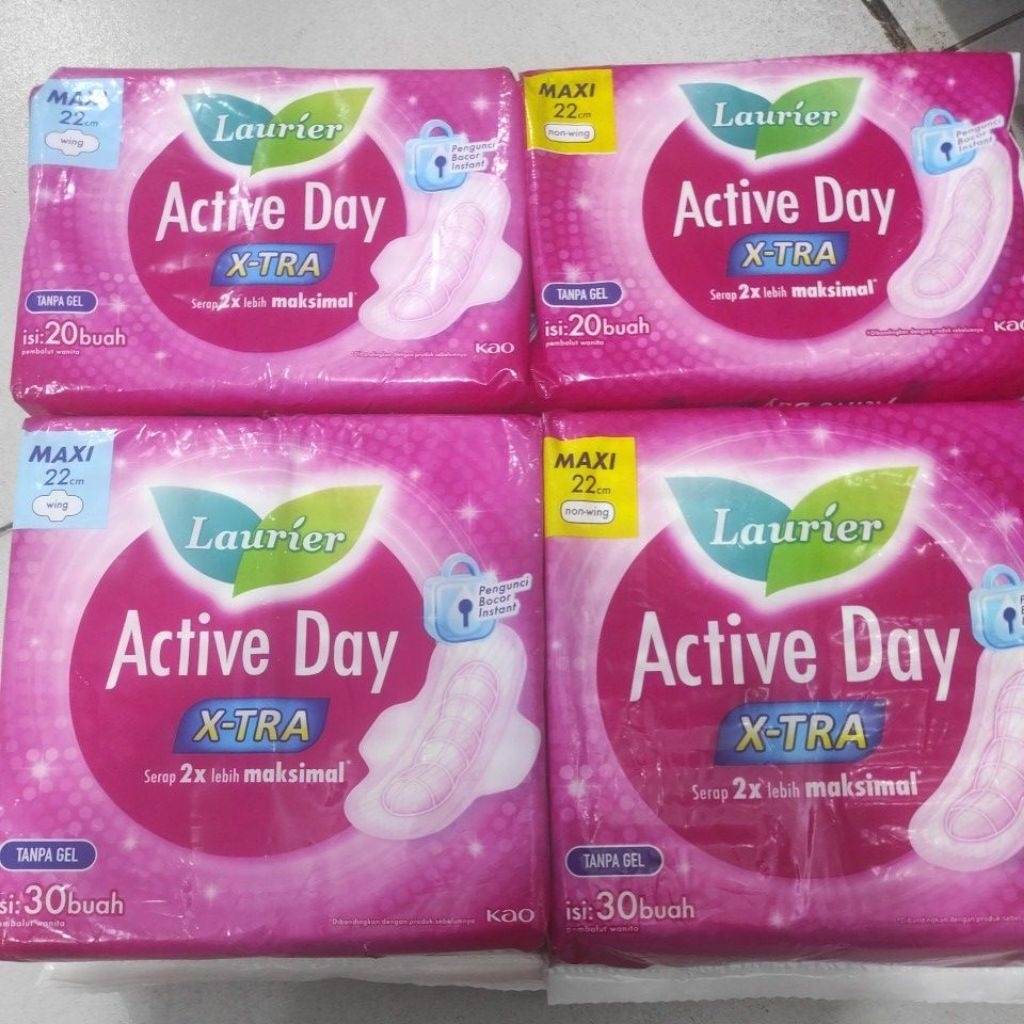 Jual Laurier Active Day Maxi 22cm | Shopee Indonesia