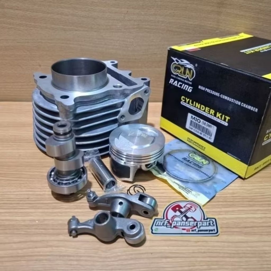 Jual PAKET BORE UP 150 CC BLOK SEHER/BORING PISTON SET MIO 58,5 BORE UP ...