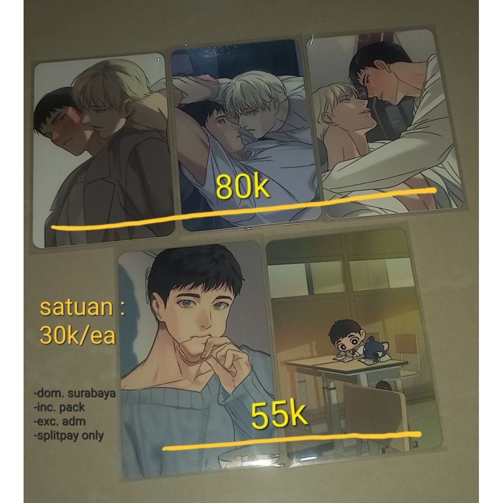 Jual Photocard (pc) backlight manhwa | Shopee Indonesia