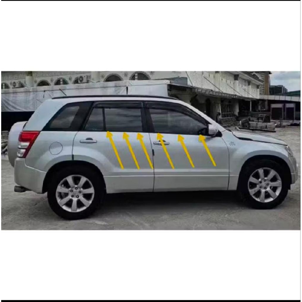 Jual karet pelipit kaca luar water strip kaca mobil suzuki grand vitara ...