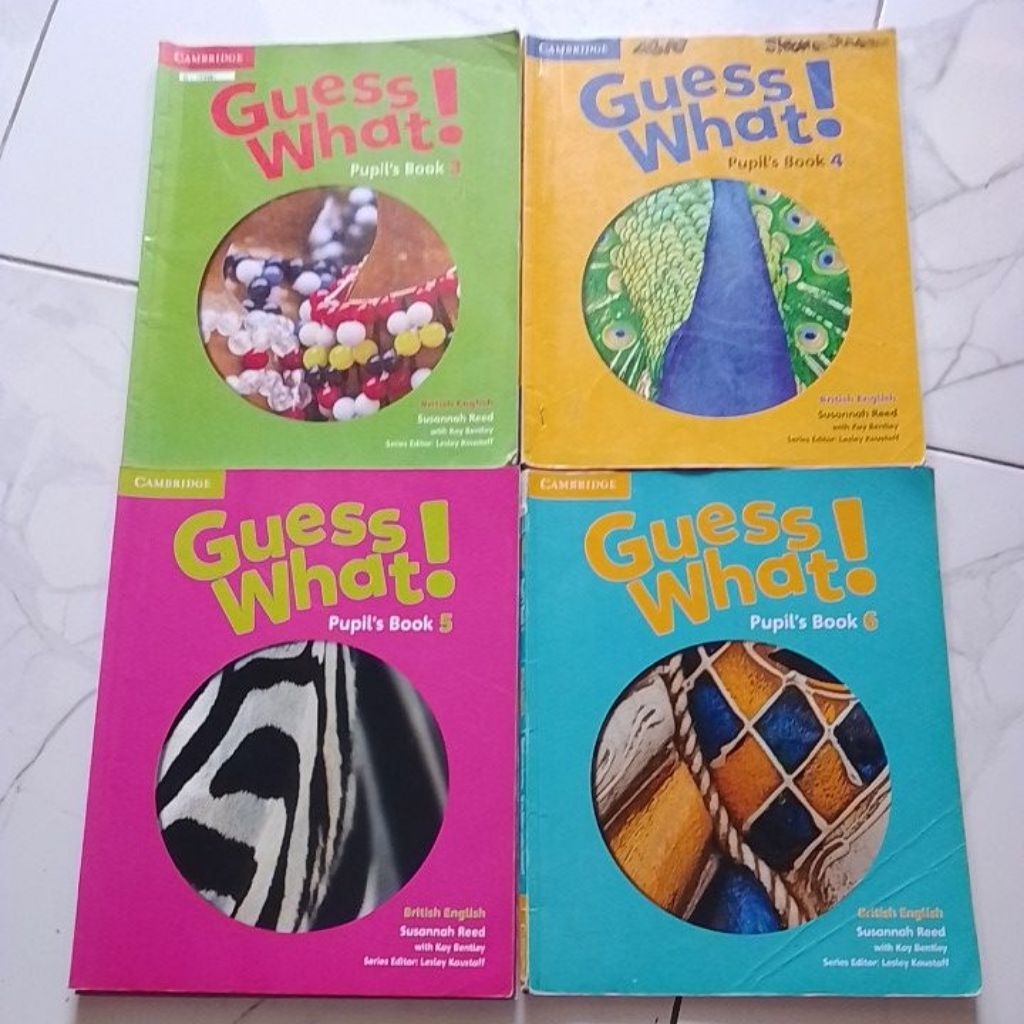 Jual GUESS WHAT PUPIL,S BOOK 3,4,5,6 | Shopee Indonesia