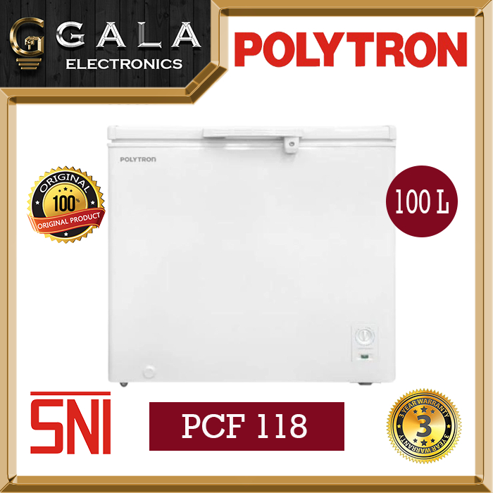 Jual Freezer Box Polytron PCF 118 (100 Liter) | Shopee Indonesia