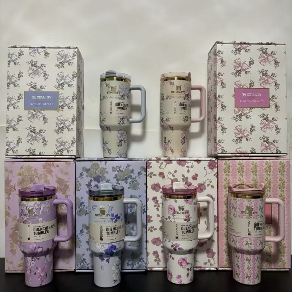 Jual Tumbler STANLEY Motif Bunga – Edisi LoveShackFancy Cantik ...
