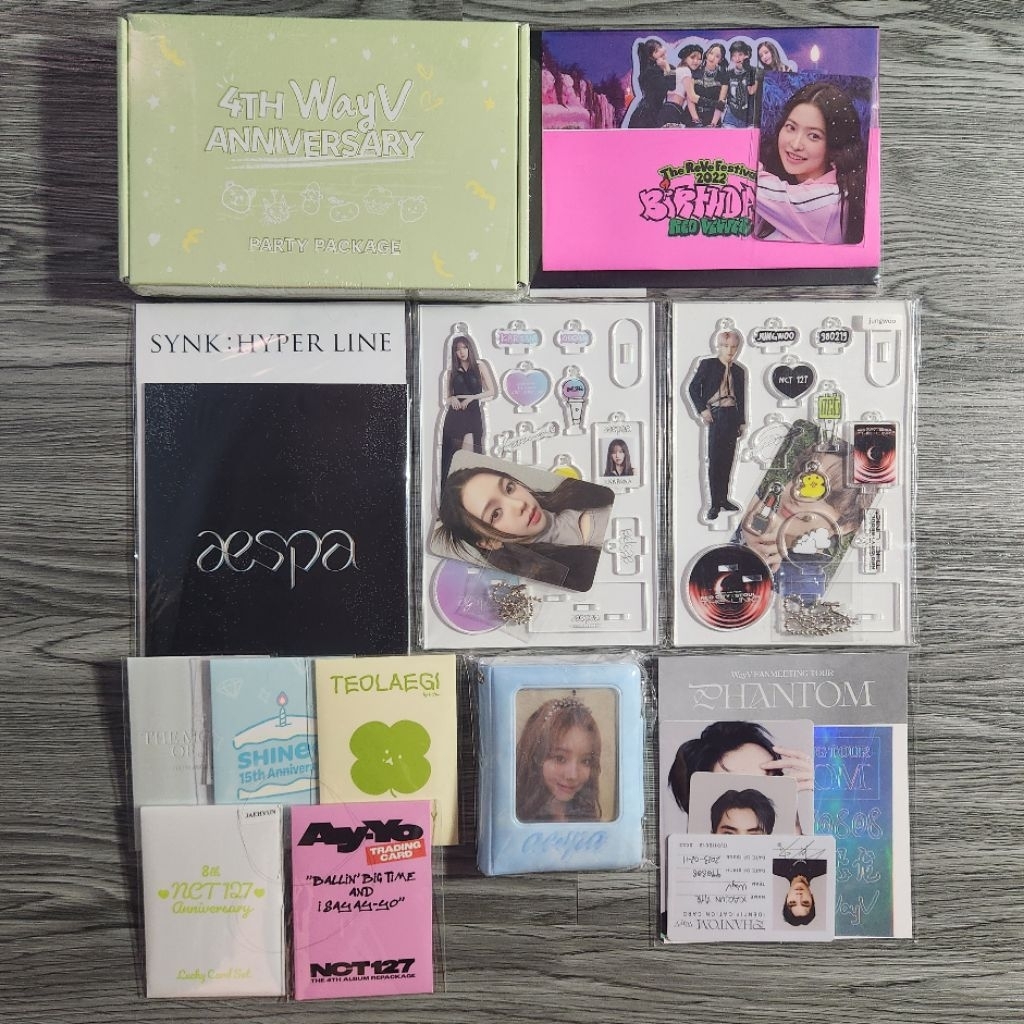Jual [READY] OFFICIAL NCT WAYV AESPA RED VELVET SHINEE MERCHANDISE ...