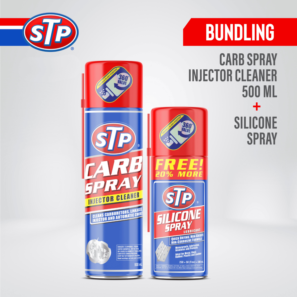 Jual STP - [BUNDLE] Carb Spray 500 mL Pembersih Injektor + Silicone ...