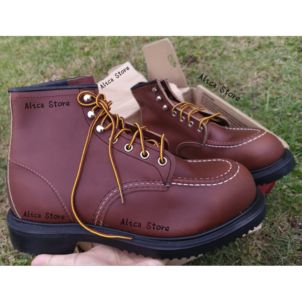 Jual Red Wing Moc Toe Safety Shoes "8249" Size 40, 42 & 42.5 (Baru ...