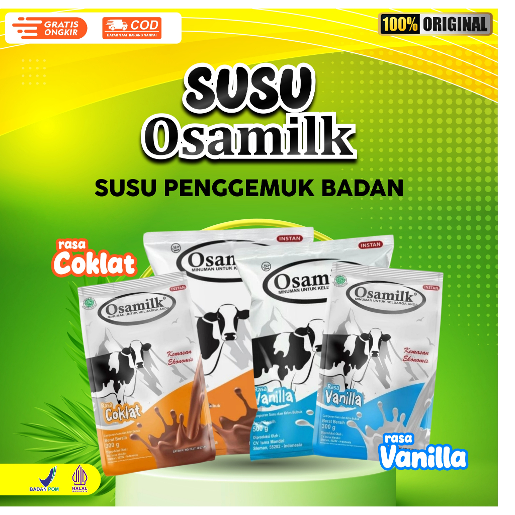 Jual Omorfo Osamilk Susu Gemuk Anak Dewasa | Shopee Indonesia