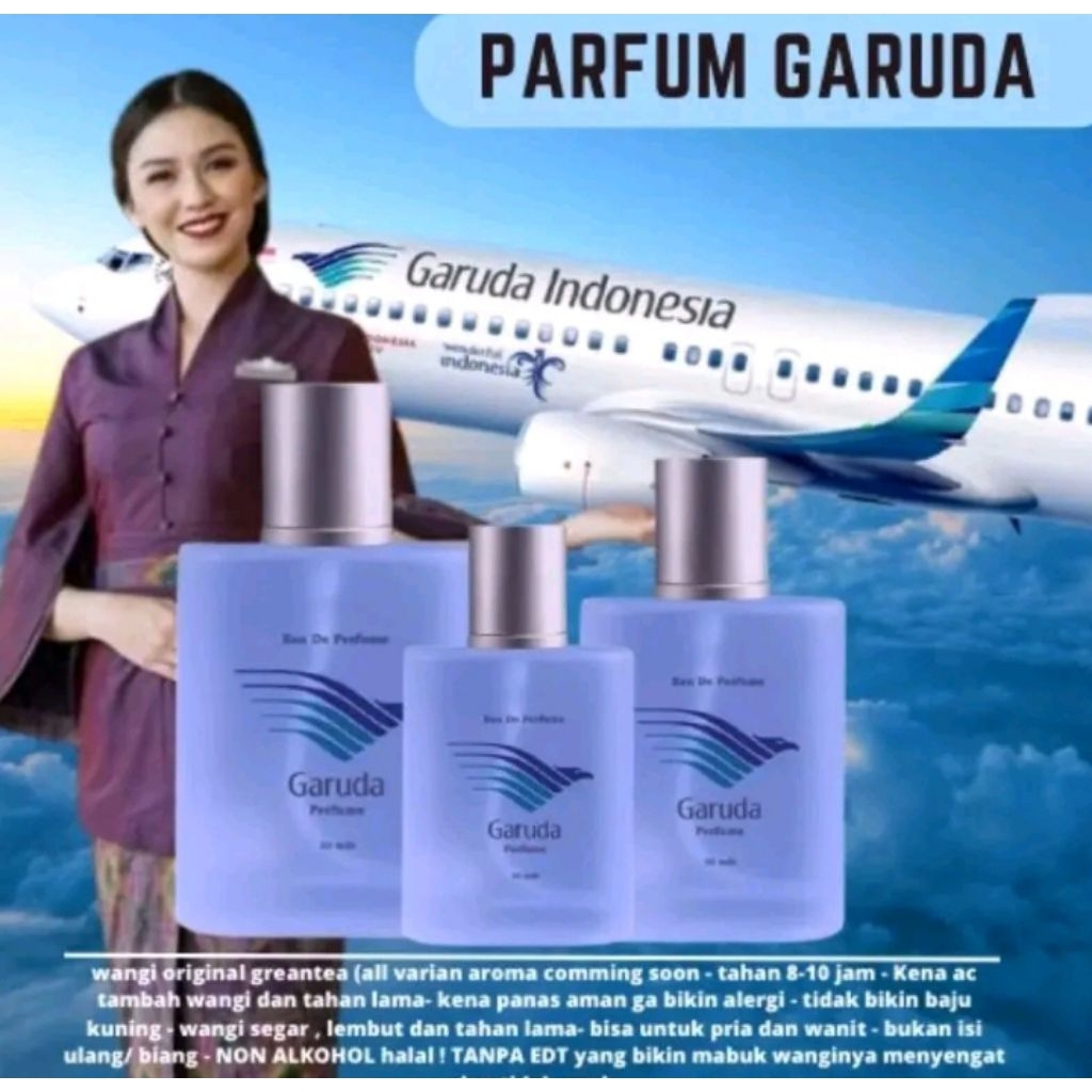 Jual Parfum Garuda Indonesia Harum Aroma Pramugari Bisa Bayar Dirumah ...