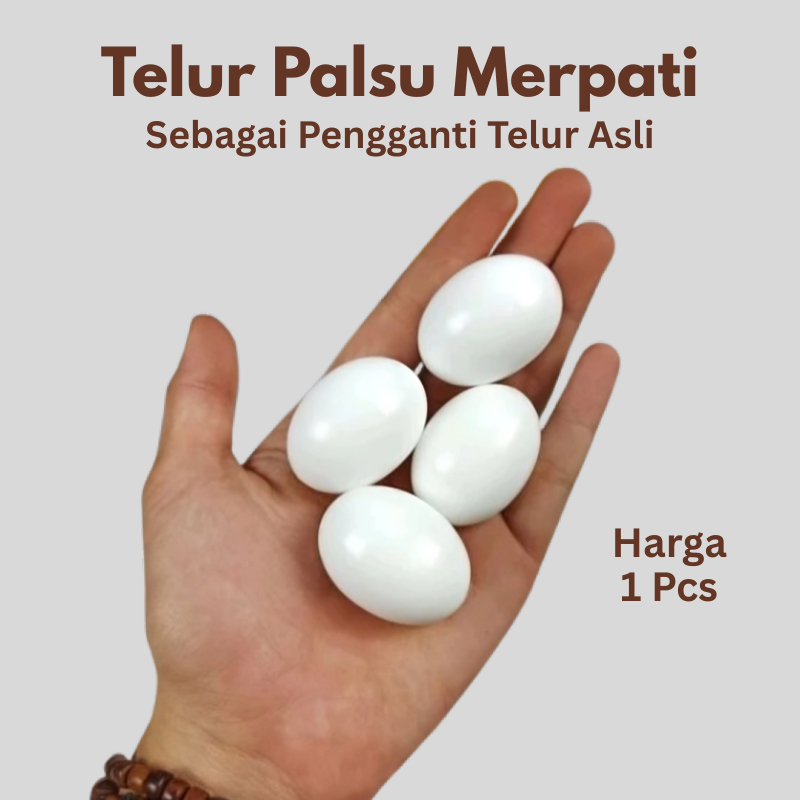 Jual Telur Palsu Merpati Replika Sebagai Pengganti Telor Asli Untuk ...