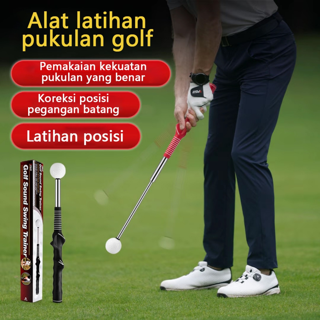 Jual [COD] Tongkat Ayunan Golf Teleskopik—Latihan Indoor/Outdoor, Cocok ...
