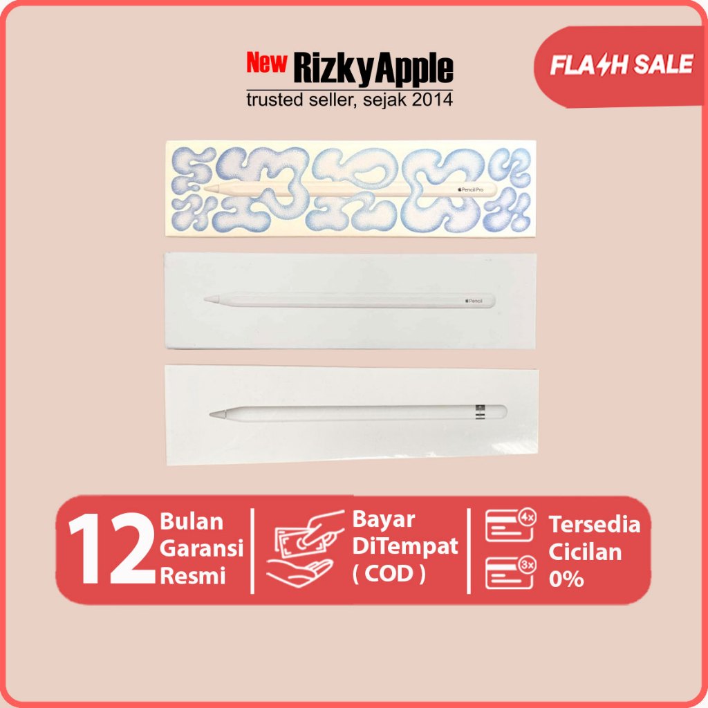 Jual Apple Pencil Gen 1 / Gen 1 with Adaptor / Gen 2 / USB-C / Pro ...
