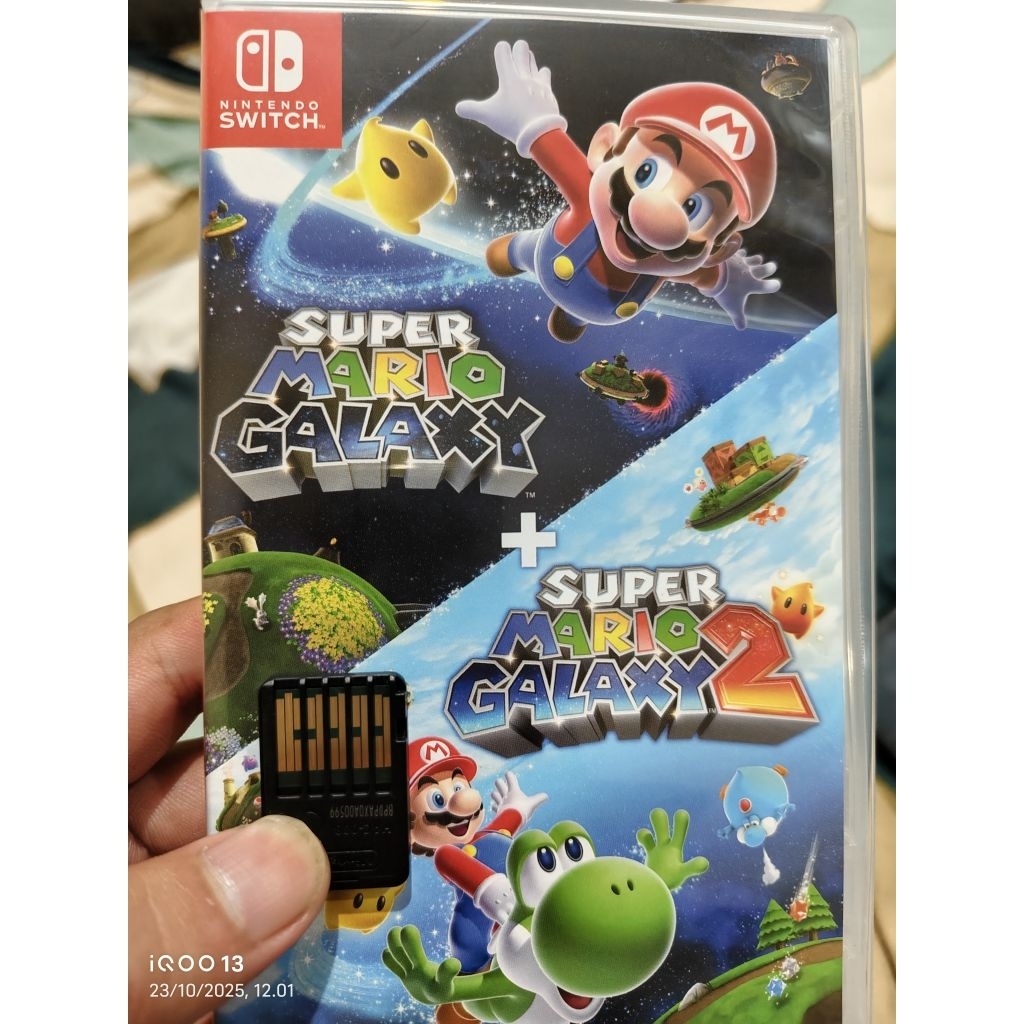 Jual cartridge switch super mario galaxy 1+2 bekas/second | Shopee ...
