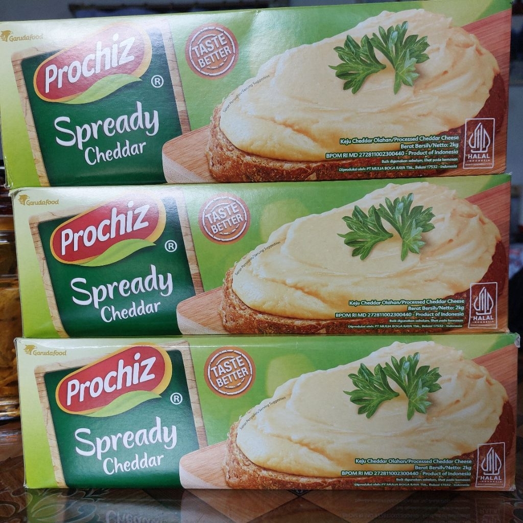 Jual Keju Oles Prochiz Spready 2kg [LIMITED] | Shopee Indonesia