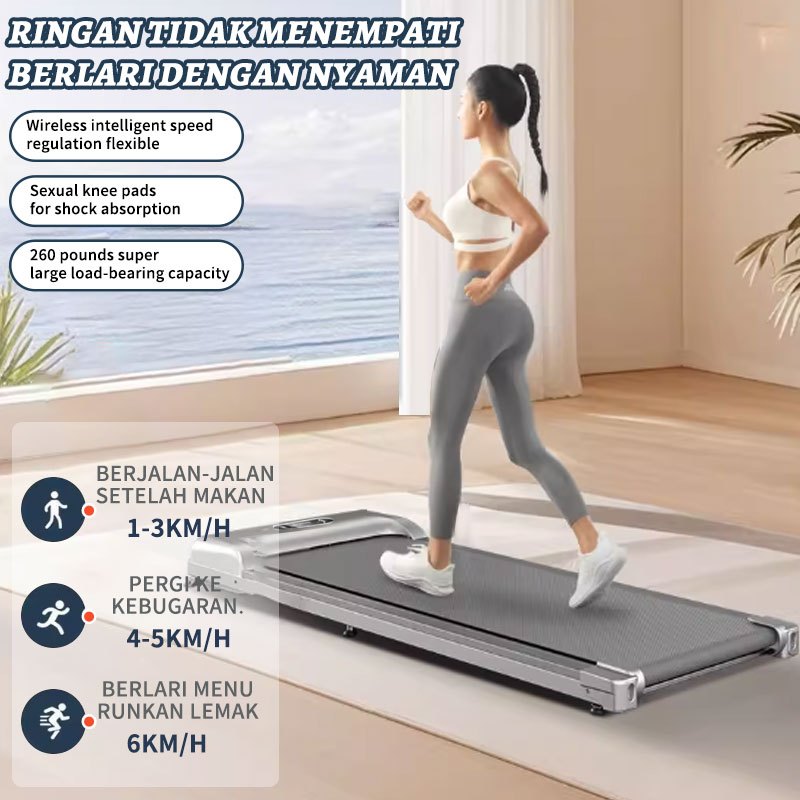 Jual Treadmill Elektrik Peralatan Kebugaran Treadmill Pad Running ...