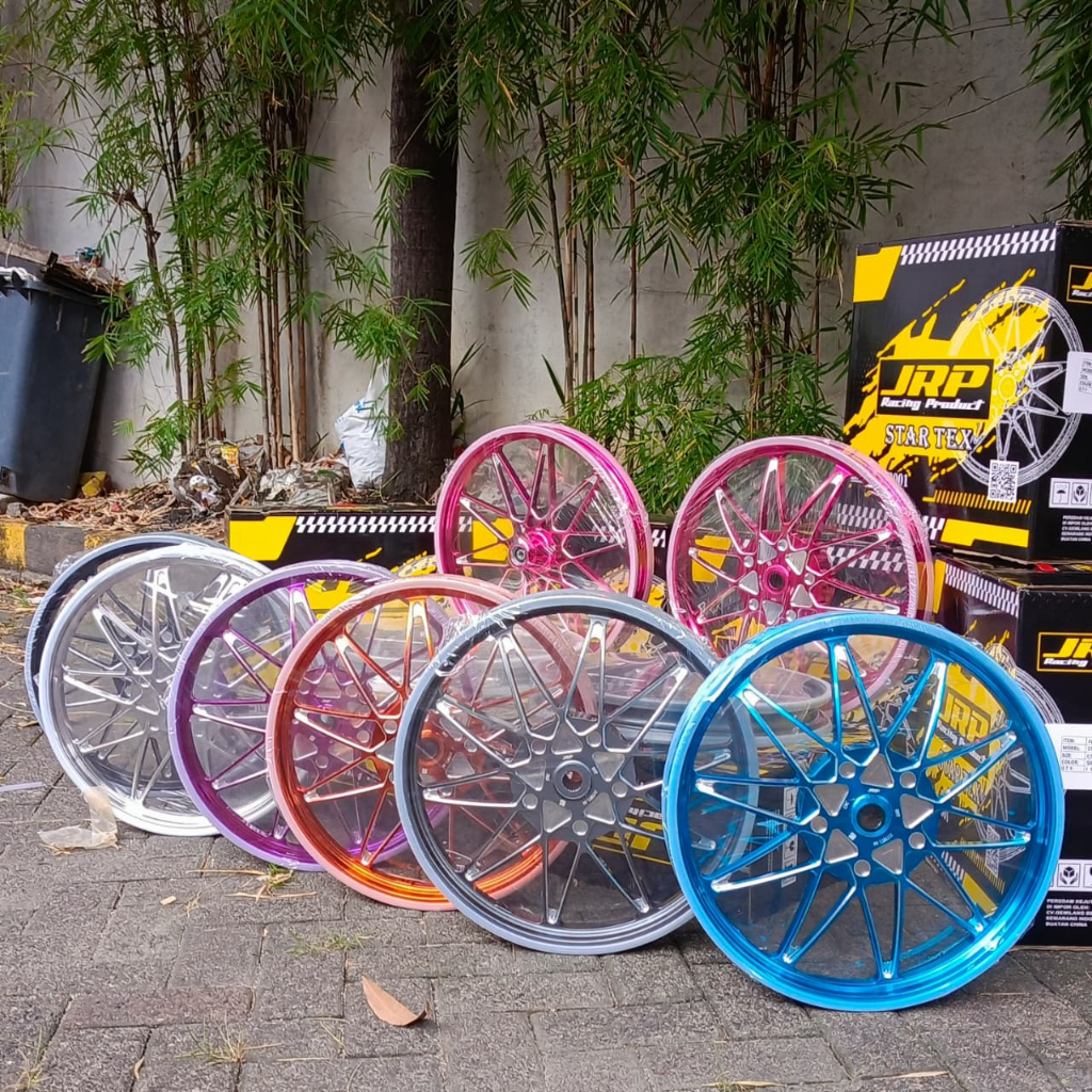 Jual VELG RACING PELEK VELEK JRP STARTEX FULL CNC COMPATIBLE NEW YAMAHA ...