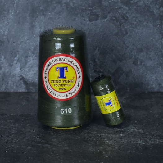 Jual [Warna 610] Benang Jahit TUNG FUNG/OMEGA 40/2 500Y 5000Y - Berkat ...
