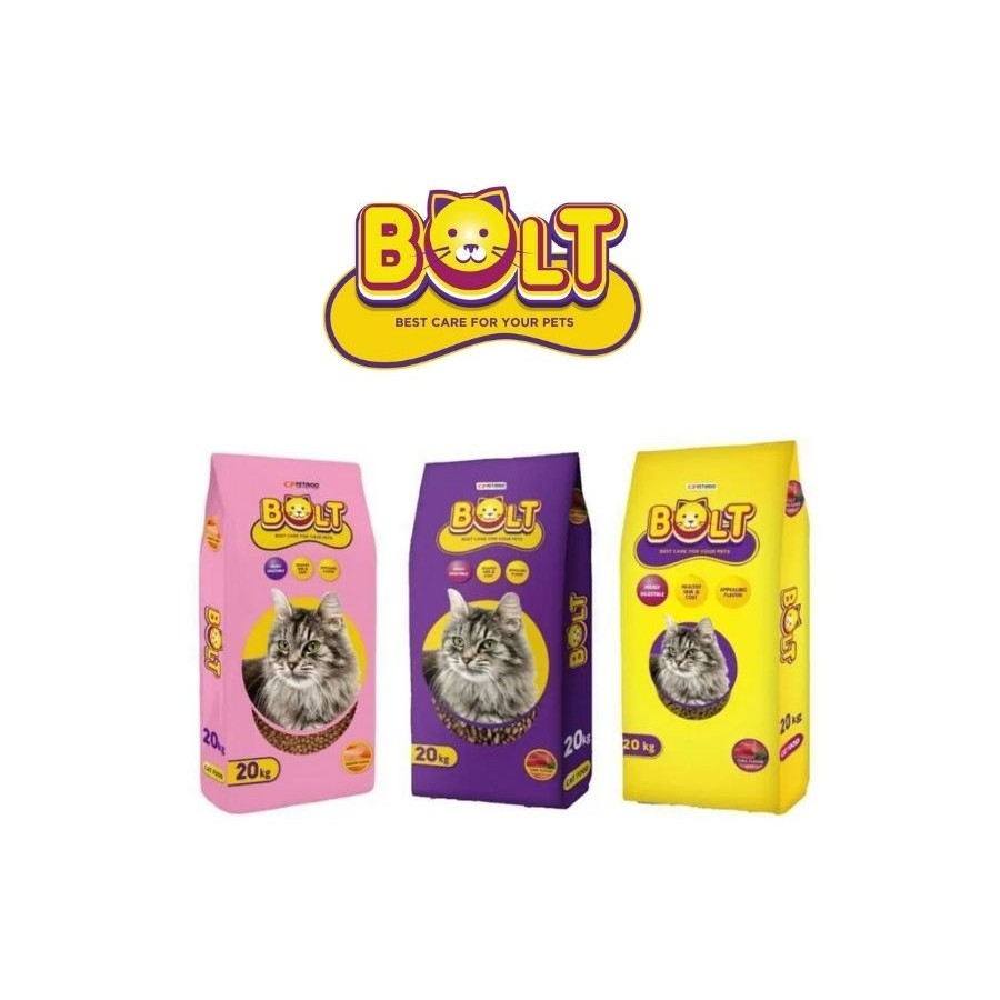 Jual BOLT CAT FOOD 20KG FRESH PACK || DRY FOOD FRESHPACK | Shopee Indonesia