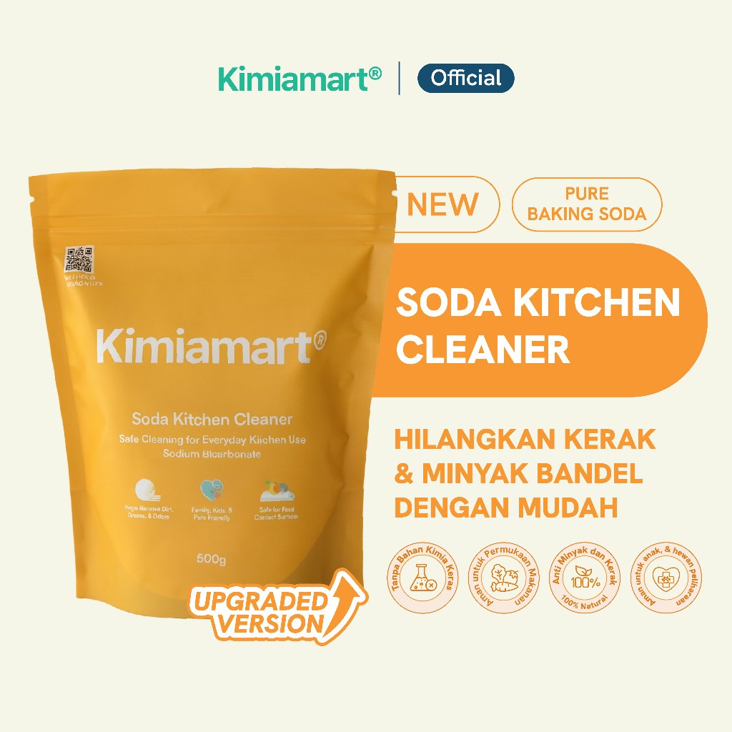 Jual [ NEW PACKAGING ] Baking Soda / Soda Kitchen Cleaner - Sodium ...
