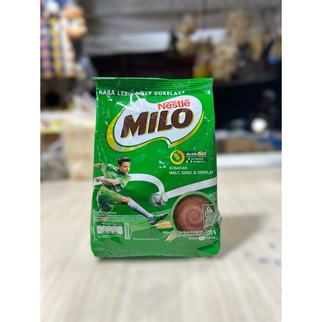 Jual Nestle Milo Activ-Go / Minuman Serbuk Cokelat 300 gr / Susu Bubuk ...