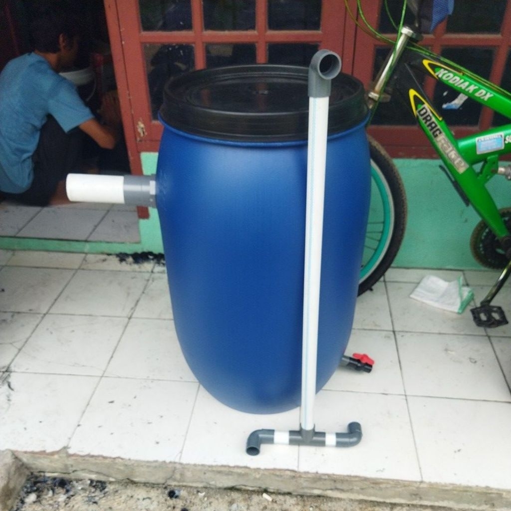 Jual tong filter kolam ikan koi, ukuran 120L | Shopee Indonesia