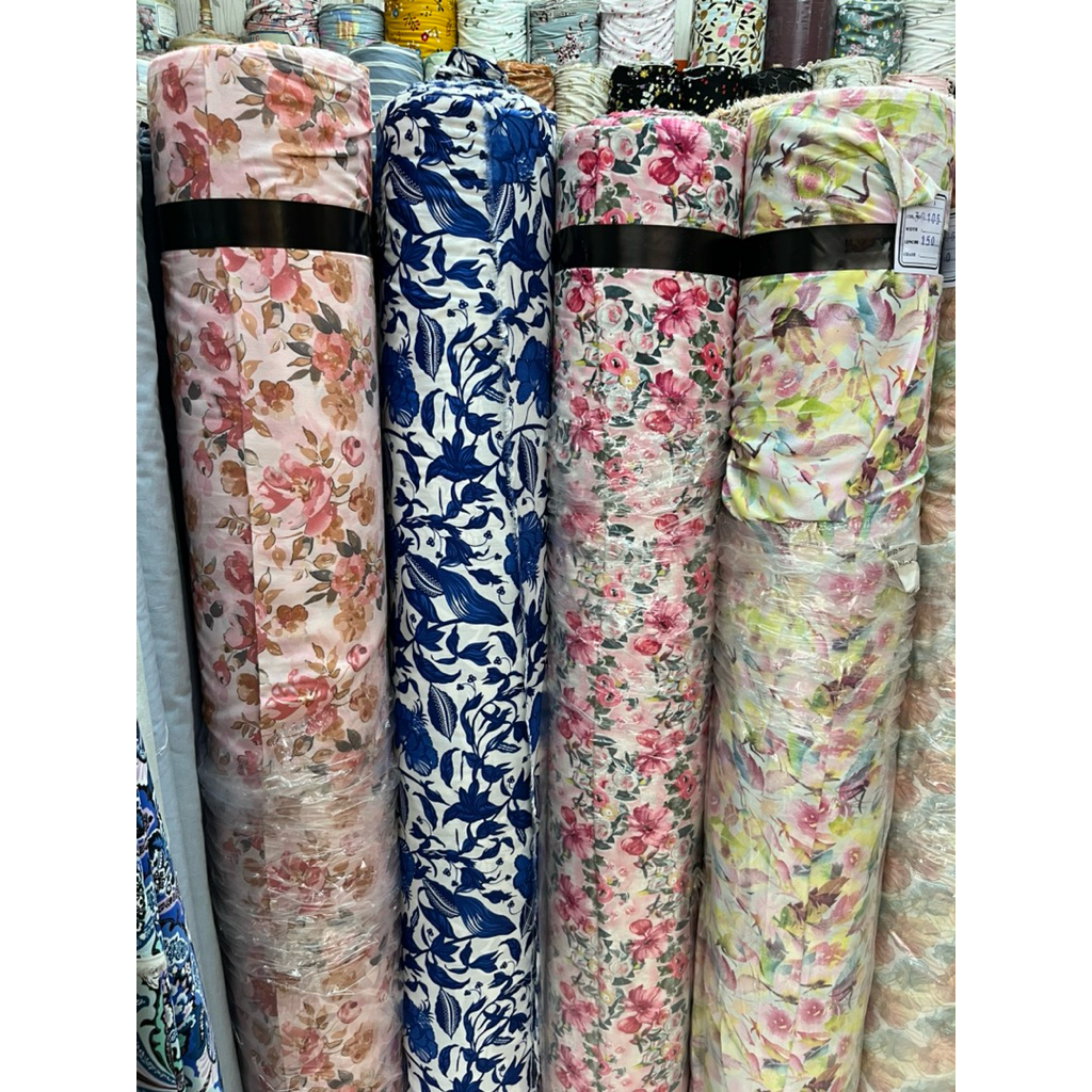 Jual katun rayon premium/ rayon viscose (Harga yang tertera adalah 0.5 ...